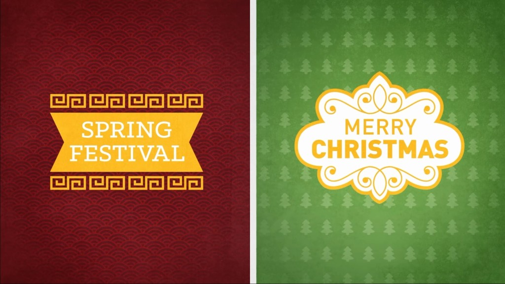 Similarities between Chinese New Year and Christmas